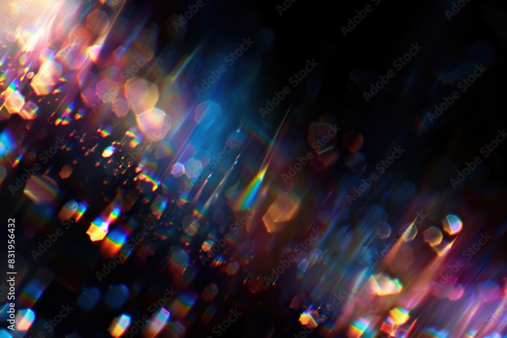 Glitter Rainbow Glow Effect Overlays - Magical, Sparkling, and Vibrant ...