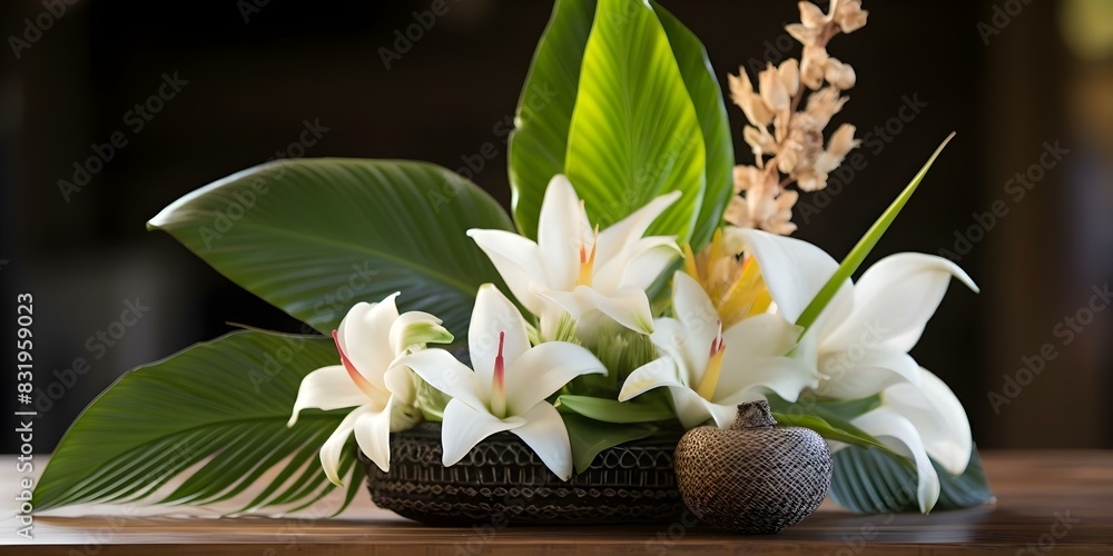 Exquisite Samoan floral creations with a tropical flair. Concept Floral ...