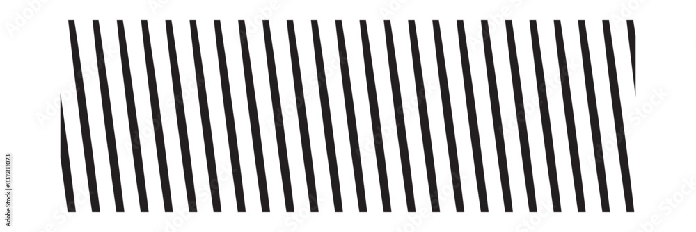 Slash line. Border with diagonal lines. Angle of tilt stripes. Black ...