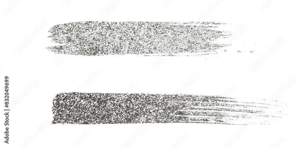 Póster Silver glitter equal symbol png brush stroke font – Cuadro para ...