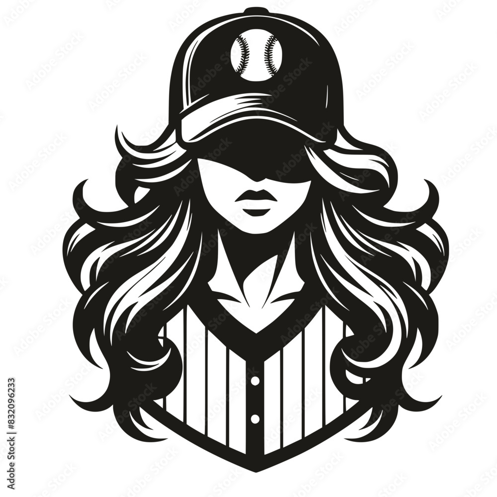 Baseball Girl SVG, Baseball Player SVG, Woman SVG, Softball SVG ...