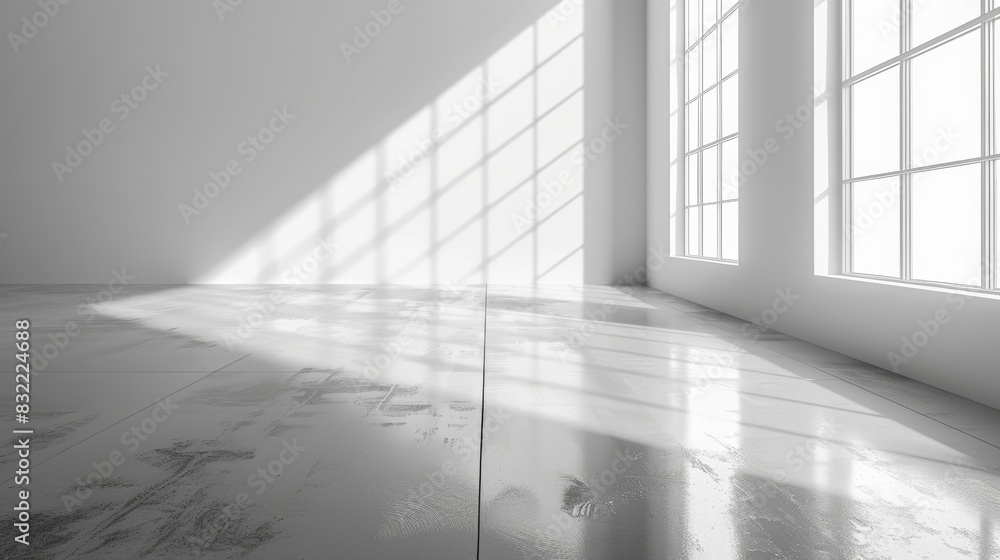 Living room, day light from window, copy space for zoom background ...