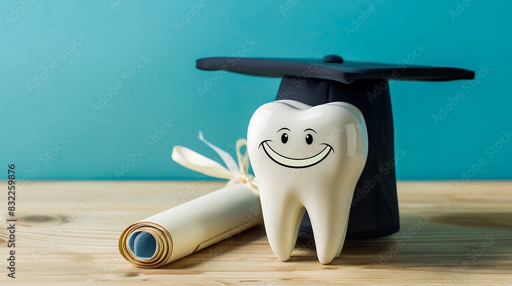 tooth, academic, college, dentist, education, university, cap, dental ...