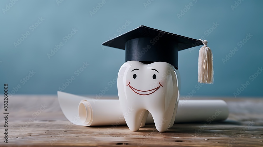 tooth, academic, college, dentist, education, university, cap, dental ...