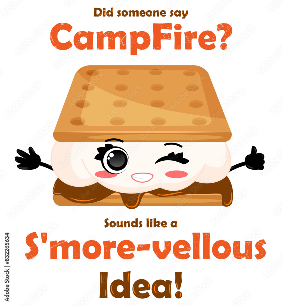 Did Someone Say Campfire? Sounds Like S`more-vellous Idea! - S`more Pun ...