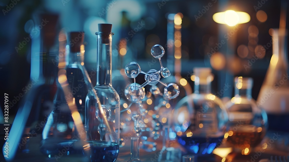 Depict the chemical reaction involving iron and hydrogen peroxide that ...