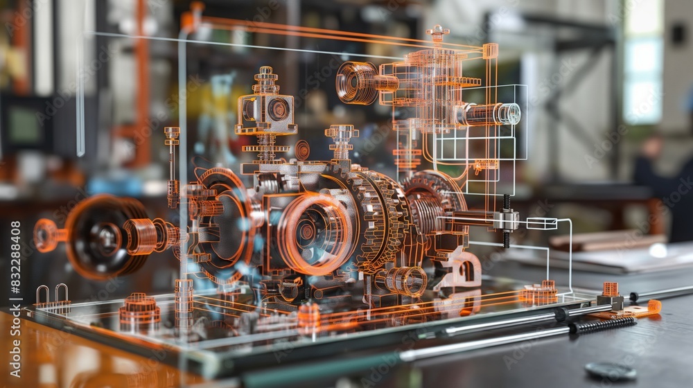 An AR engineering kit for students to build and test virtual mechanical ...