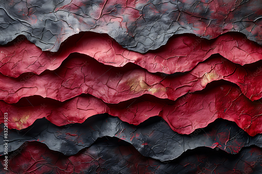 Modern Earthy Clay Soil Texture Artwork with Natural Elements Stock ...