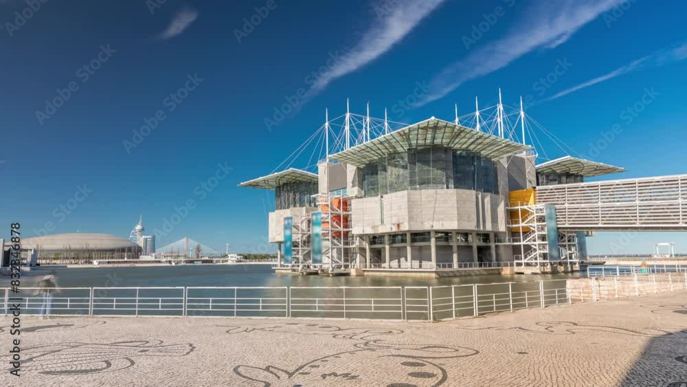 The big Lisbon oceanarium timelapse hyperlapse (aka Oceanario de Lisboa ...