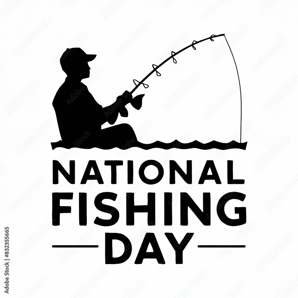 Fishing Day, National Go Fishing Day, National Go Fishing Day poster ...