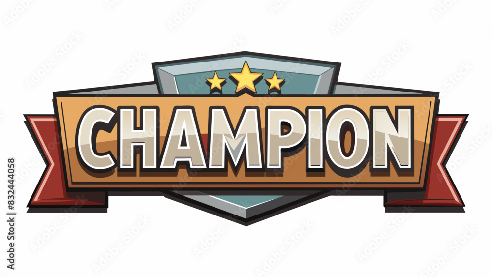A sleek modern plaque with a metallic finish and sharp edges. The ...