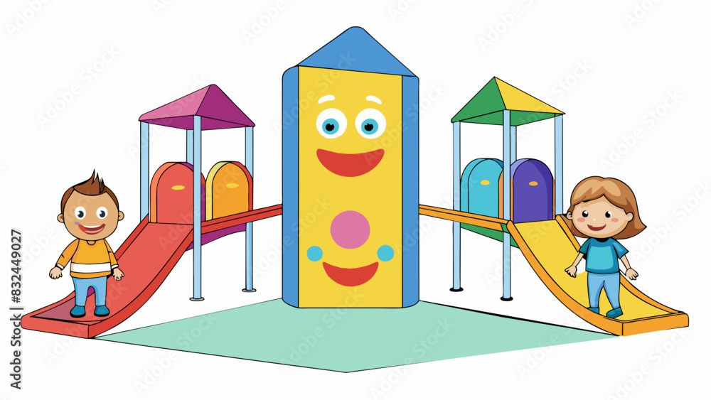 Vetor de Shift of mood The childrens mood had a noticeable shift as ...