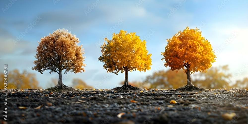 Stages of Alzheimer's Disease Represented by Tree Shapes and Memory ...