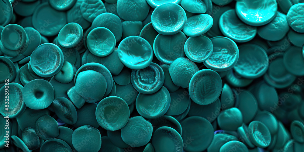 A Symphony of Shining Cellular Structures: A blood smear slide ...