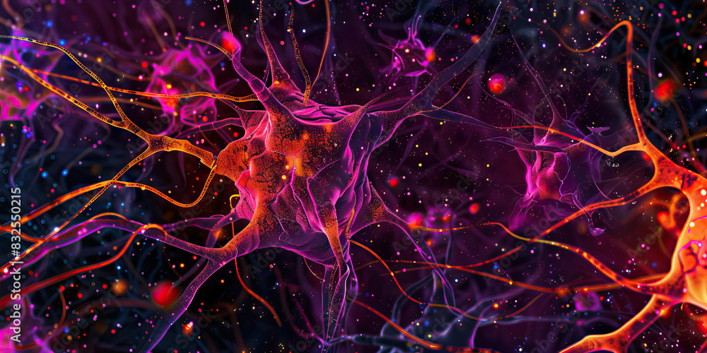 The Vibrant Dance of Blood Cells: A close-up view of a blood sample ...