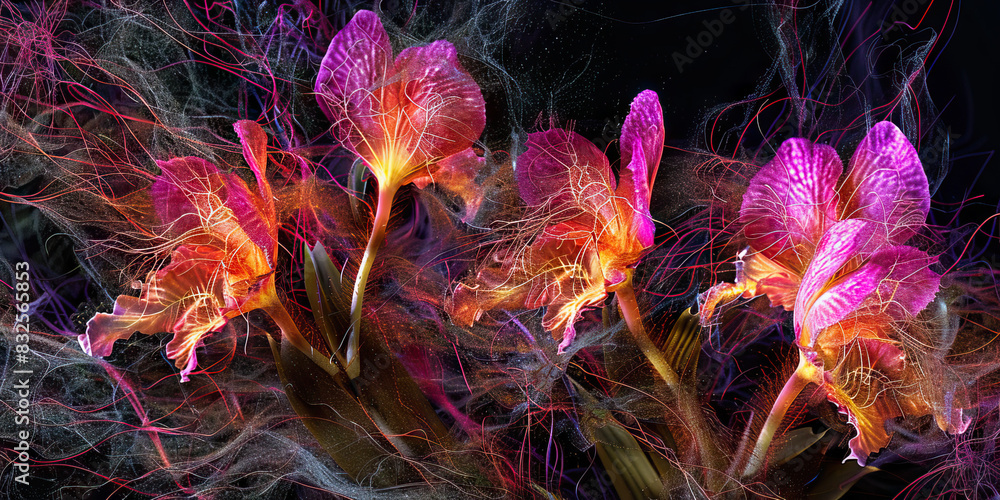 Orchid Root System Exploration: Microscopic examination of orchid root ...