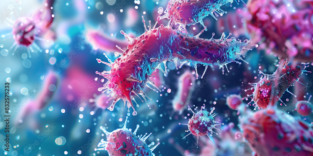 Sapphire Bacterial Toxin Production: Microscopic view of sapphire ...