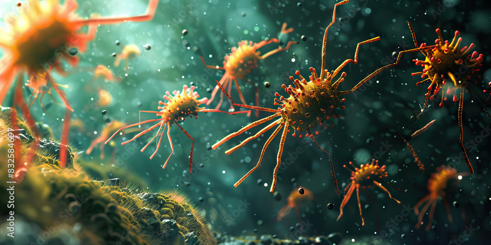 Viral-Bacterial Interactions: Microscopy-based study of bacteriophage interactions with ...