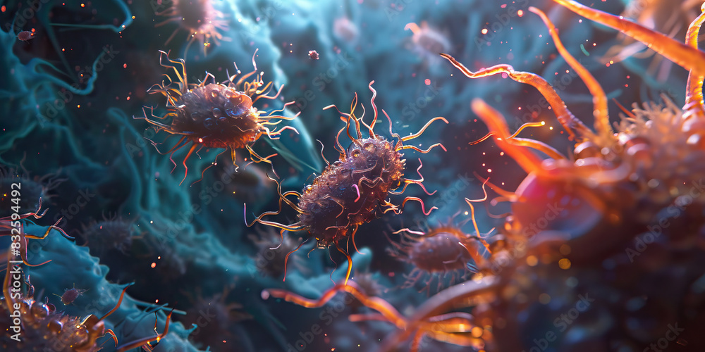 Inflammatory Response in Bacterial Infections: High-resolution view of ...