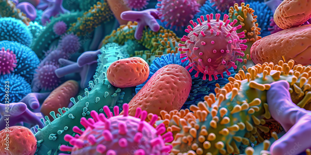 Bacterial Colony Morphology: Detailed microscopic examination of ...