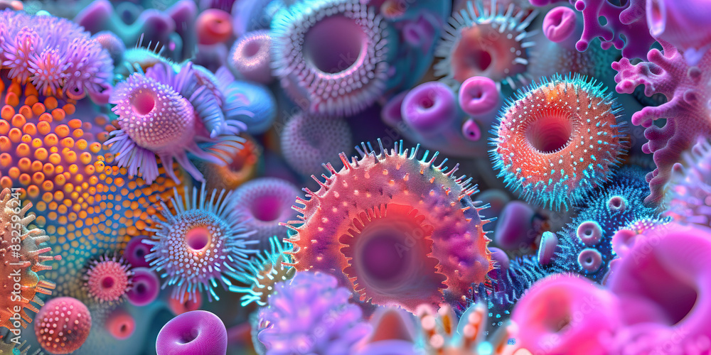 Bacterial Colony Morphology: Detailed microscopic examination of ...