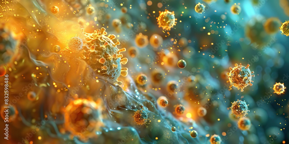 Pathogenic Bacteria: High-resolution close-up of pathogenic bacteria ...