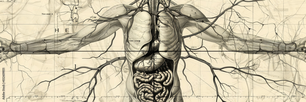Detailed Cross Section of the Human Lymphatic System with Emphasis on ...