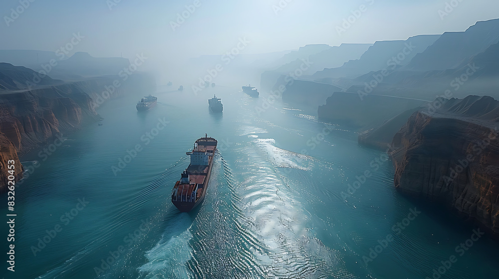 breathtaking image of Gwadar Port deep natural harbor bustling ...