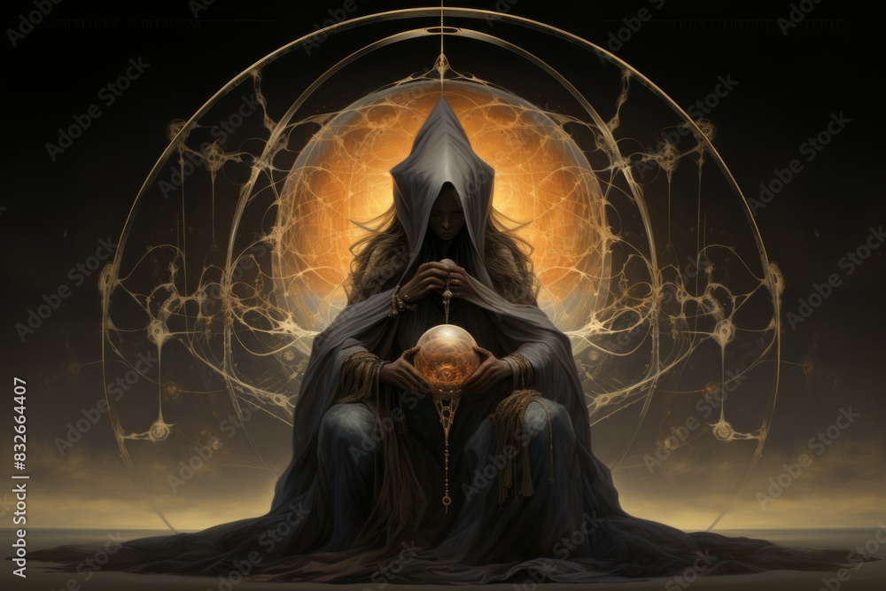 A mysterious and enigmatic oracle, gifted with prophetic visions and a ...