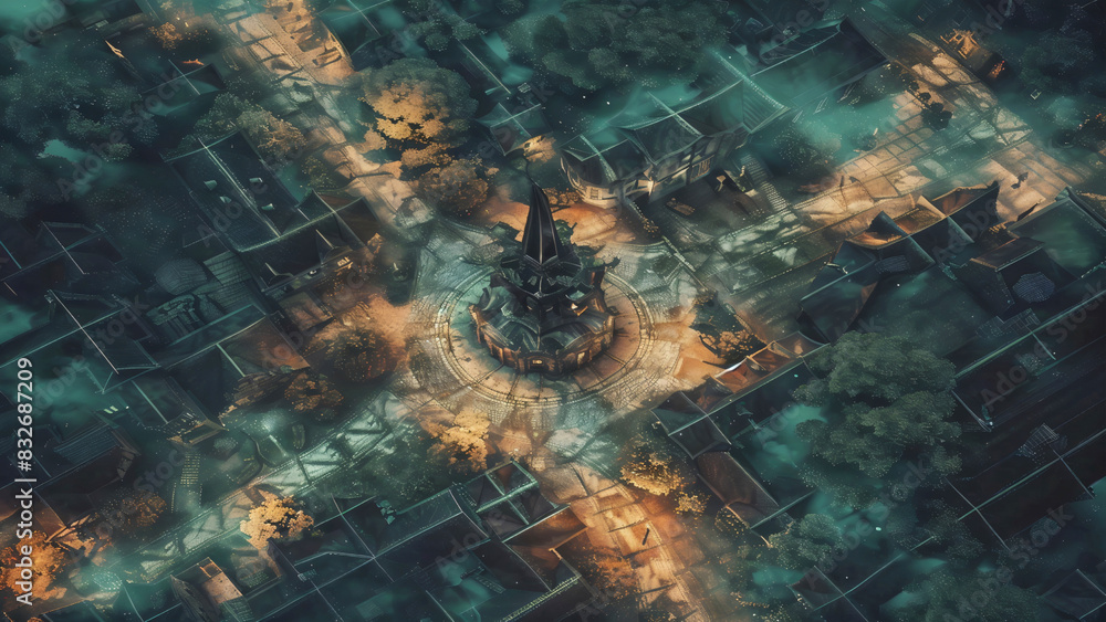Fantasy darkness Battlemap DnD,RPG Map for Dungeons and Dragons, horror ...