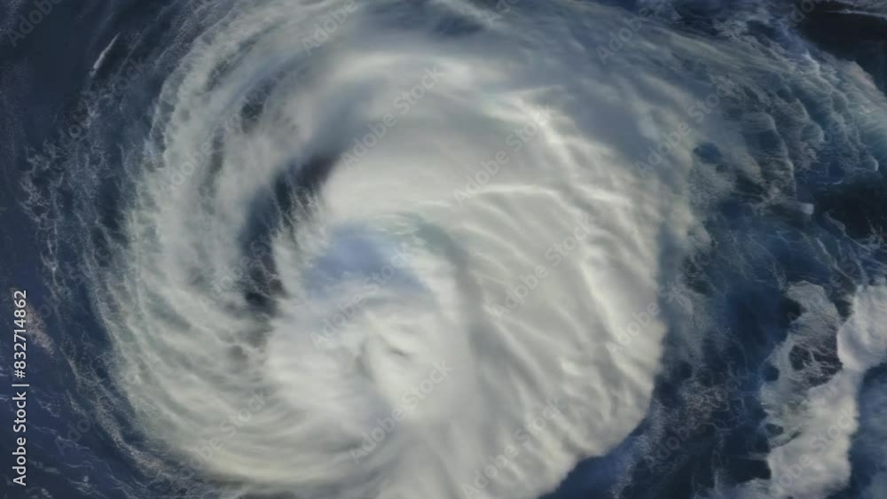 Super typhoon tropical storm cyclone hurricane tornado aerial satellite ...