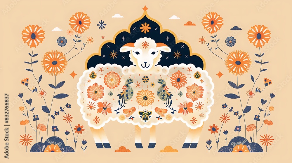 islam, culture, month, religion, illustration, design, arabic ...