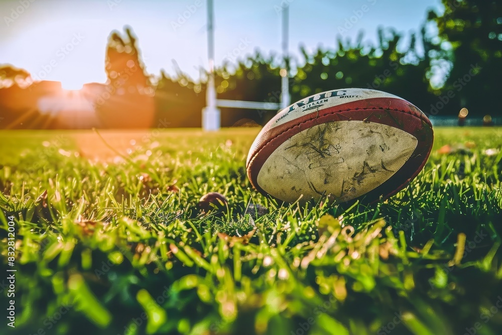 Precision kick rugby sevens conversion during summer olympics ...