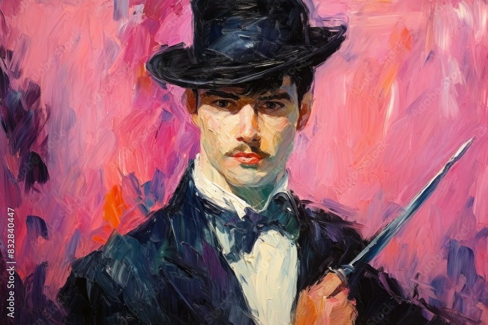 A dashing and charming swashbuckler, wielding a rapier with finesse and ...