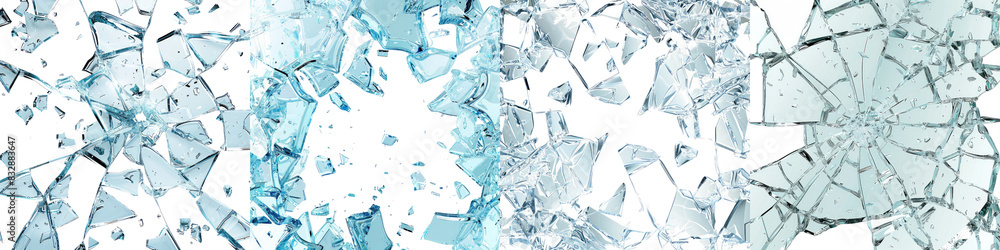 shattered glass background transparent Hyperrealistic Highly Detailed ...