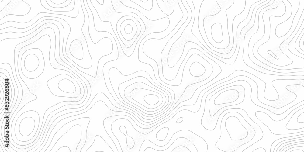 Lines Topographic contour lines map seamless pattern. Geographic ...