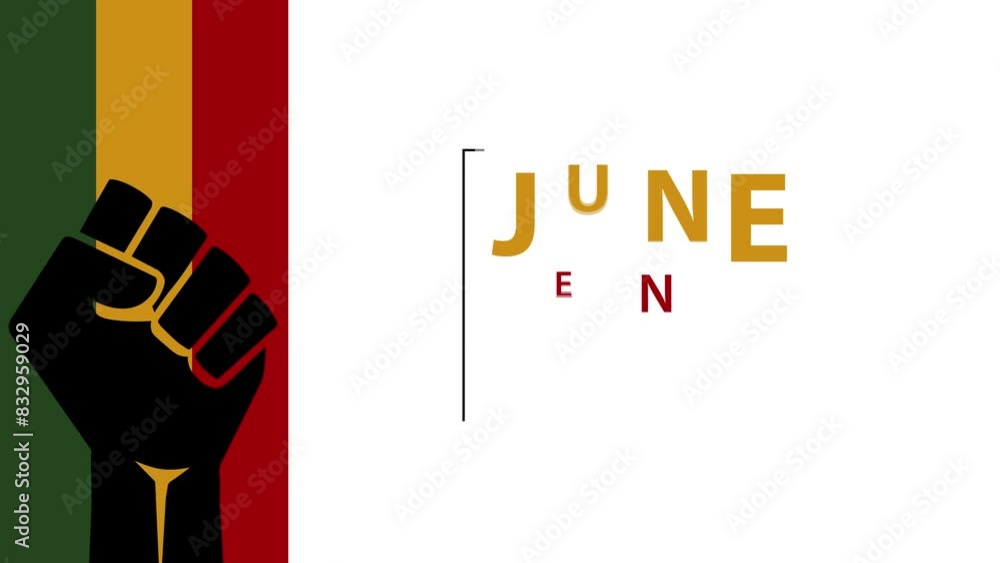 juneteenth freedom day animated,Celebrating Juneteenth on June 19 4k ...