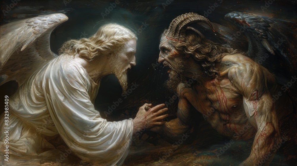 The dimension of spiritual struggle: battle between God and the devil ...