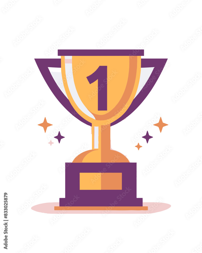 winner #1 trophy number one winner's golden shine winner's circle brand ...