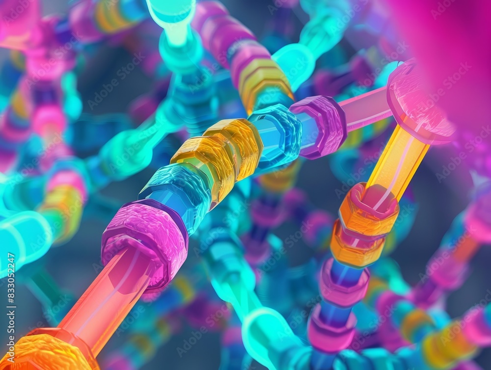 Diagram of spindle fibers during mitosis Stock Illustration | Adobe Stock