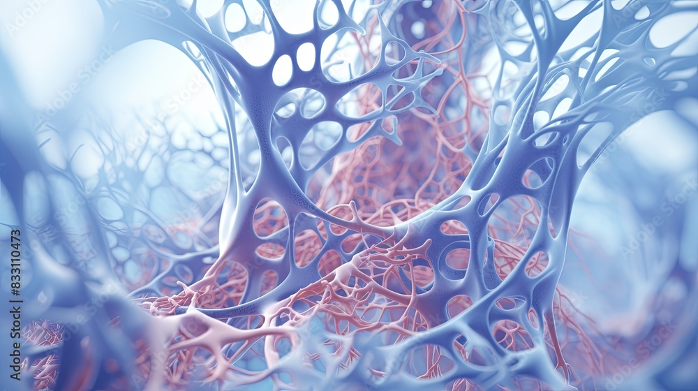Exploring the Detailed Structure of Alveoli in Human Lungs - 3D Render ...