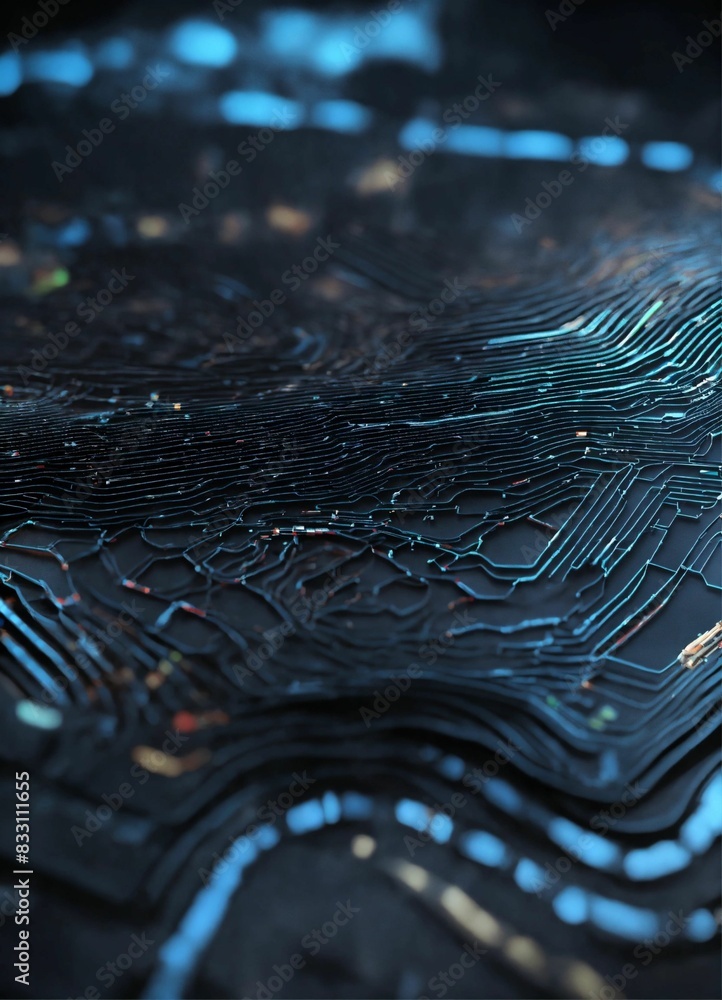 computer circuit board Technologically advanced background image, bits ...