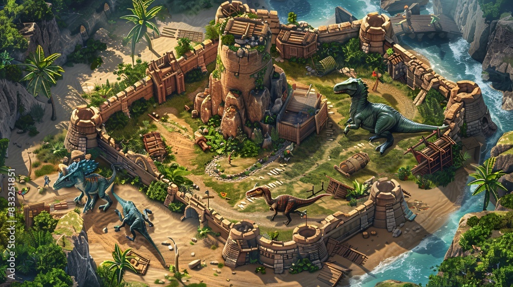 Stone Age Strongholds: Construct and fortify ancient stone fortresses ...