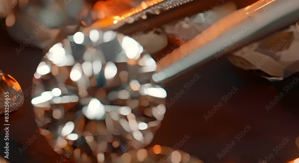 Displaying the Radiance of a Round Brilliant Cut Diamond on a Black ...