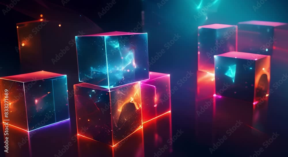 Connecting Virtual Cubes in a Futuristic Digital Network within a ...