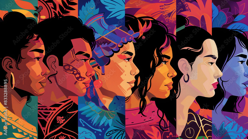 A portrait of diverse Asian and Pacific Islander women celebrated in ...