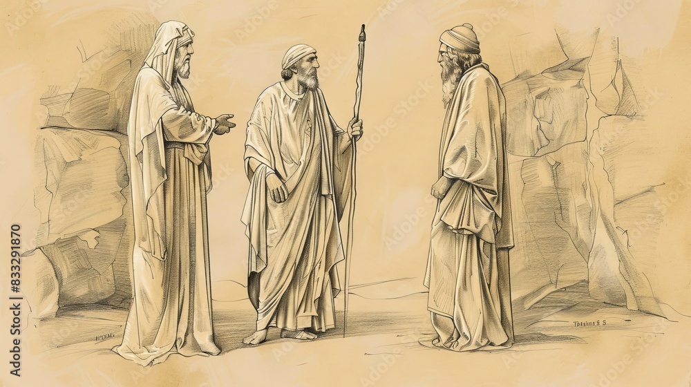 Biblical Illustration of Hebrews 5: High Priest Role, Jesus and ...