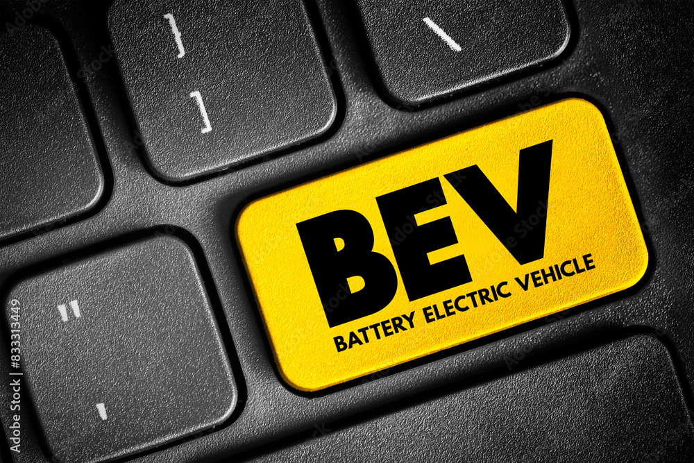 BEV Battery Electric Vehicle - type of electric vehicle that ...