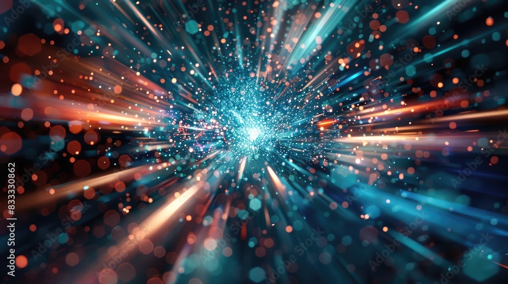 Gazing into the mesmerizing vortex of light, you'll be transported to a ...