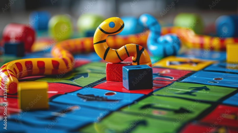 Board game-themed background Stock Illustration | Adobe Stock